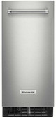 KitchenAid KUIX335HPS 15" Icemaker with Gravity Drain - Reversible Door ...