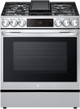 LG LSDL6336F 30" 6.3 Dual Fuel Slide-In Range with Air Fry - Stainless ...