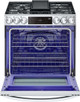 LG LSDL6336F 30" 6.3 Dual Fuel Slide-In Range with Air Fry - Stainless ...