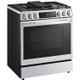 LG LSDL6336F 30" 6.3 Dual Fuel Slide-In Range with Air Fry - Stainless ...