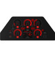 GE Profile PEP9030STSS 30" Electric Cooktop with Touch Controls and 5 ...