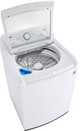 LG WT7005CW 27" Top Load Washer 4.3 cu. ft. with 4-Way Agitator - White ...