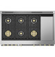 Monogram ZDP486NDTSS 48" Dual Fuel Range with 6 Burners and Griddle ...