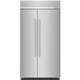 KitchenAid KBSN702MPS 42" Built-In Side-by-Side Refrigerator with ...