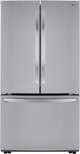 LG LRFCC23D6S 36" 23 cu. ft. Counter Depth 3 Door French Door ...