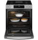 GE GGS600AVFS 30" Slide-In Gas Convection Range with No Preheat Air Fry ...
