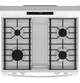 GE GGF400PVWW 30" Free Standing Gas Range with Wifi - White - US Appliance