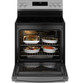 GE GRF500PVSS 30" Free Standing Electric Range 5 Burners - Stainless ...