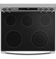 GE GRF500PVSS 30" Free Standing Electric Range 5 Burners - Stainless ...