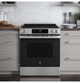 GE GRS500PVSS 30" Slide-In Electric Range 5 Burners - Stainless Steel ...