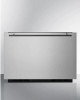 Summit FF1DSS24 24" Built-In All-Refrigerator Drawer with Professional ...