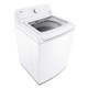 LG WT6100CW 27" Top Load Washer 4.3 cu. ft. with Stainless Steel Drum ...