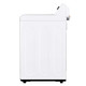 WT6100CW LG 27" Top Load Washer 4.3 cu. ft. with Stainless Steel Drum ...