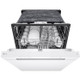 LG LDFC2423W 24" Front Control Dishwasher with SenseClean - 52 dBA ...