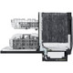 LDFC2423B LG 24" Front Control Dishwasher with SenseClean - 52 dBA ...