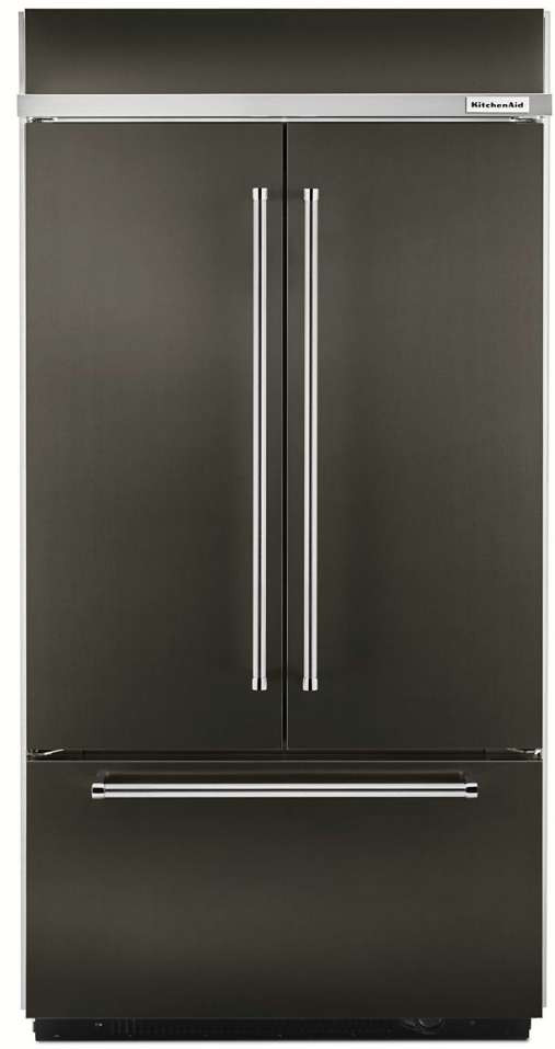 KRMF706EBS KitchenAid 36" Multi-Door Freestanding Refrigerator with ...