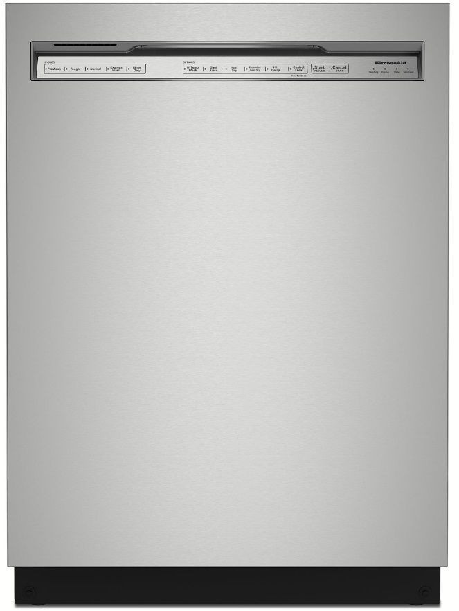 KDFE204KPS KitchenAid 24" Front Control Built In Dishwasher with Third ...