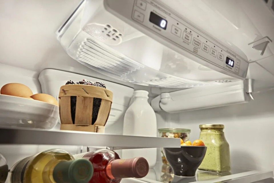 KitchenAid KRFC300ESS 36" 20 cu. ft. Counter Depth French Door ...
