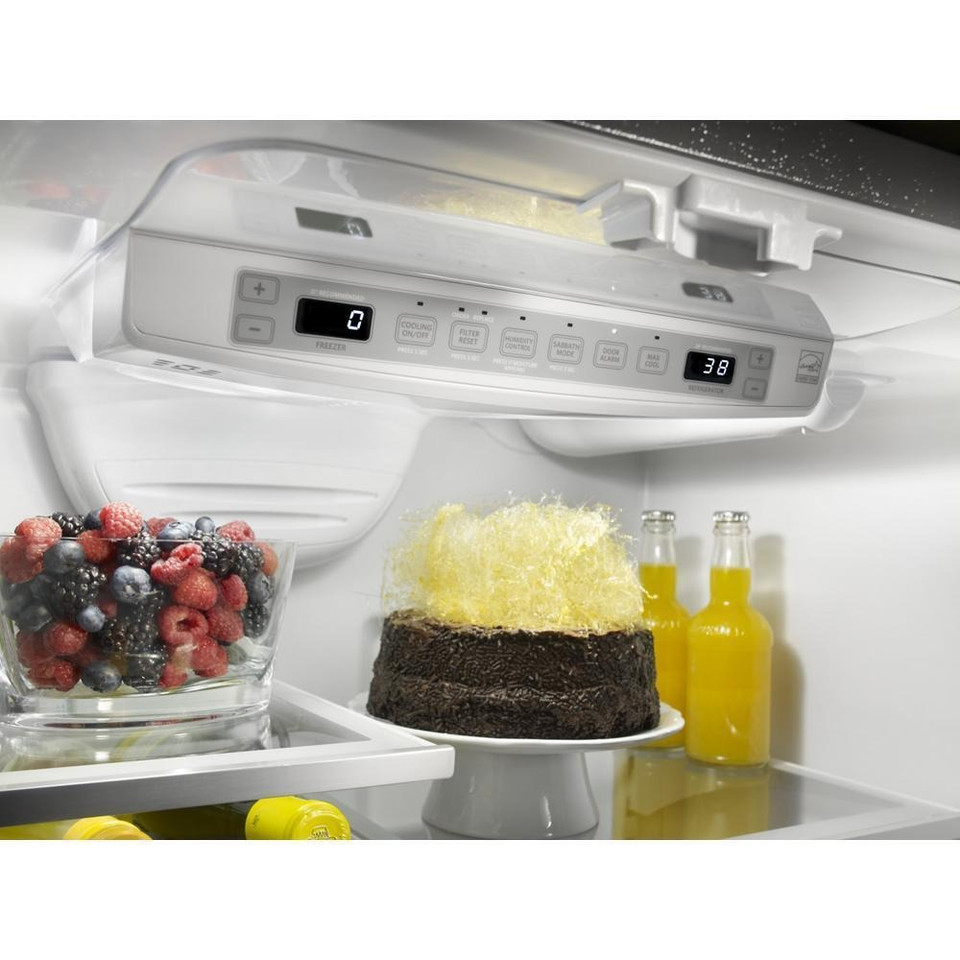 KitchenAid KRFC302EPA 36" Counter Depth French Door Refrigerator with ...