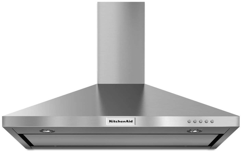 KVWB606DSS KitchenAid 36'' Wall-Mount 3-Speed Canopy Hood with 600 CFM ...