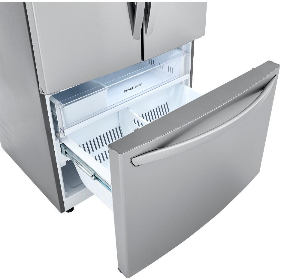 LG LFCC22426S 36" French Door Counter Depth Refrigerator with ...
