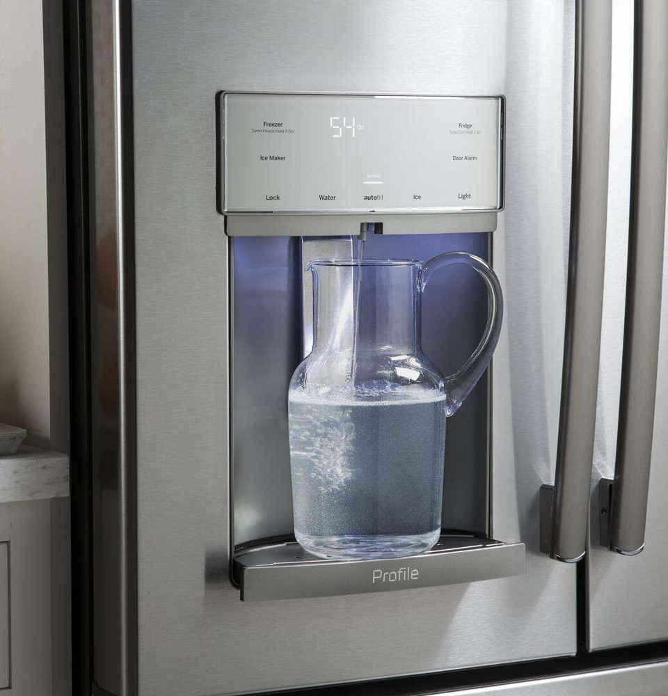 GE Profile PFE28KYNFS 36" French Door Refrigerator 27.7 cu. ft ...