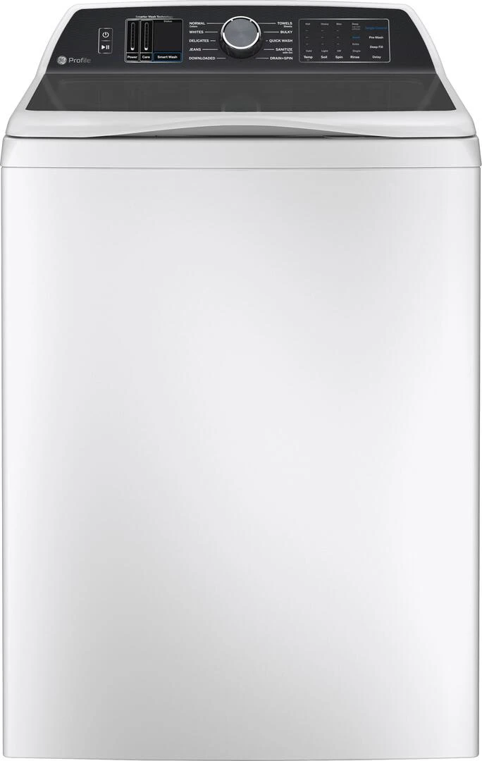 PTW605BSRWS GE Profile 28" Smart 4.9 cu ft Top Load Washer - White