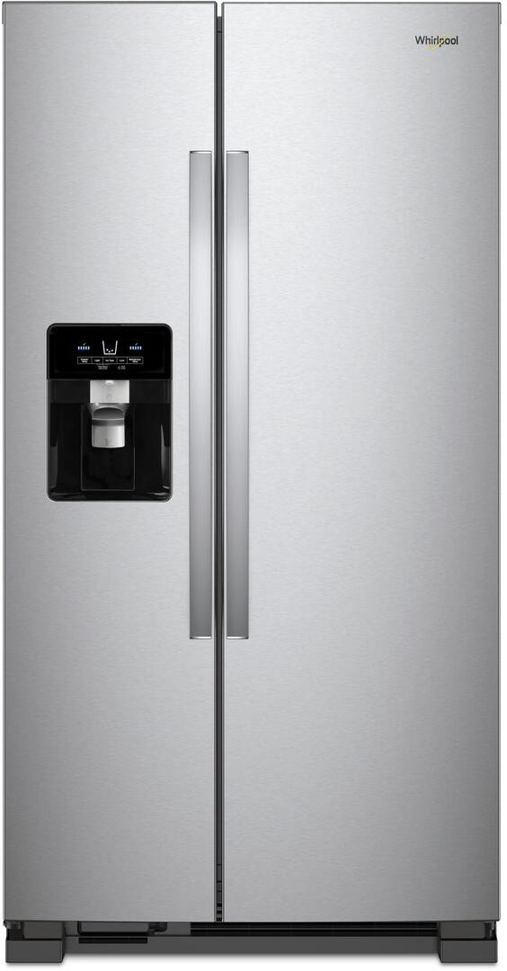 WRS321SDHZ Whirlpool 33" 21.4 Cu. Ft. Capacity Side-By-Side ...