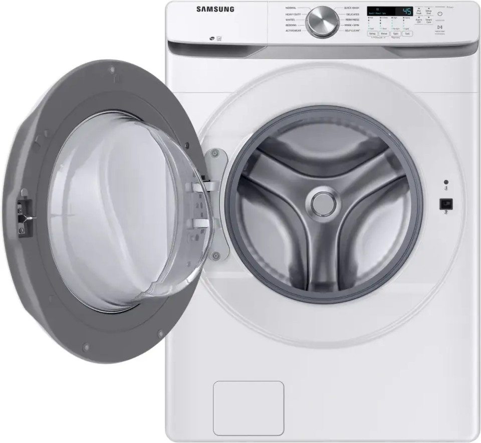 Samsung WF45T6000AW 27"Front Load Washer 4.5 cu. ft. with Vibration ...
