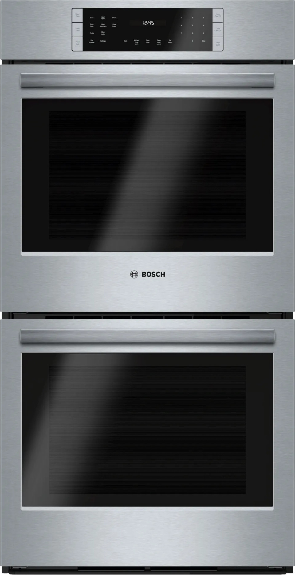 HBL8651UC Bosch 800 Series 30" Double Electric Wall Oven with European ...