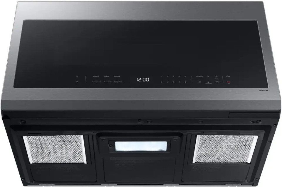 Samsung ME21DG6300SR 30" Bespoke Smart Over the Range Microwave 2.1 cu ...