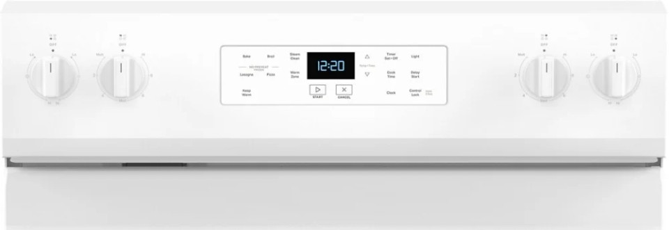 Whirlpool WFES3330RW 30" Electric Range with Steamclean and Keep Warm ...