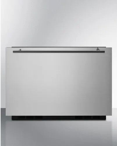 Summit FF1DSS24 24" Built-In All-Refrigerator Drawer with Professional ...