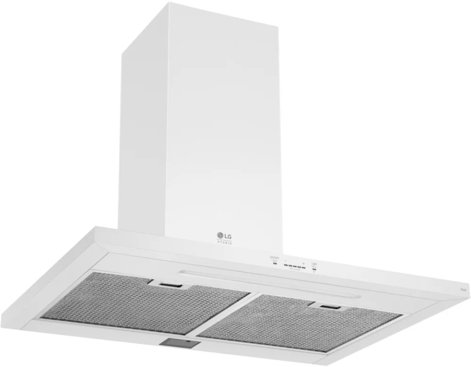 LG Studio LSHD3680N 36" Wall Mount Chimney Range Hood with 600 CFM ...