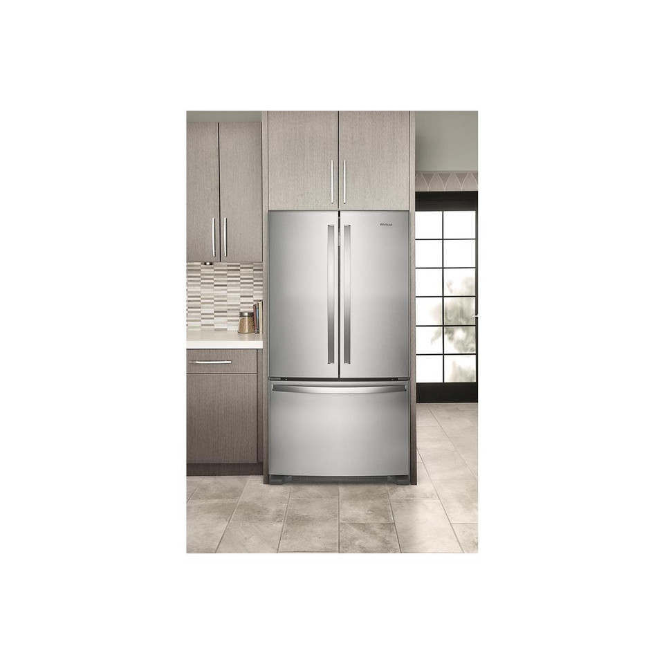 Whirlpool WRFF3236RZ 36" French Door Refrigerator with Internal Ice and ...
