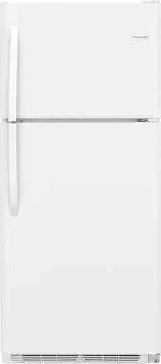 FFTR1821TW Frigidaire 30" 18 Cu. Ft. Top Mount Refrigerator with Store ...