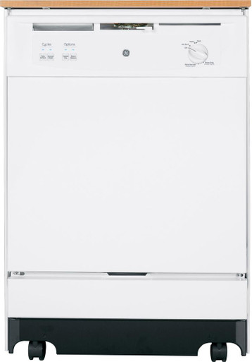 GE GSC3500DWW Convertible/Portable Dishwasher - White - US Appliance