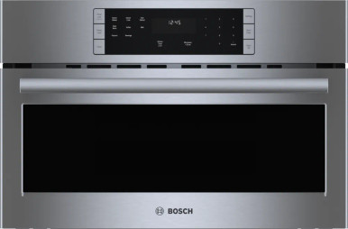 Bosch HMB50152UC 30" Built-In Microwave Oven with Sensor Cook Programs ...