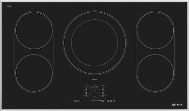 JennAir JIC4536XS 36" Euro-Style Induction Cooktop - Black with ...