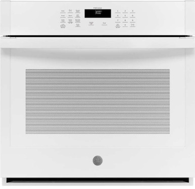 GE JTS3000DNWW 30" Electric Built-In Single Wall Oven with Never Scrub ...
