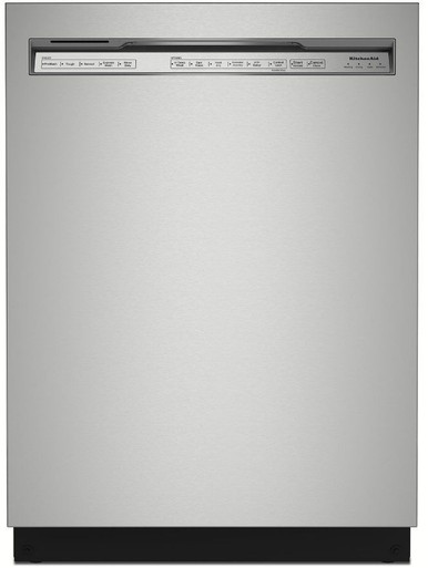 KDFE204KPS KitchenAid 24" Front Control Built In Dishwasher with Third ...