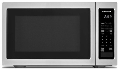 KMCS1016GSS KitchenAid 22" 1.6 Cu Ft Countertop Microwave Oven with ...