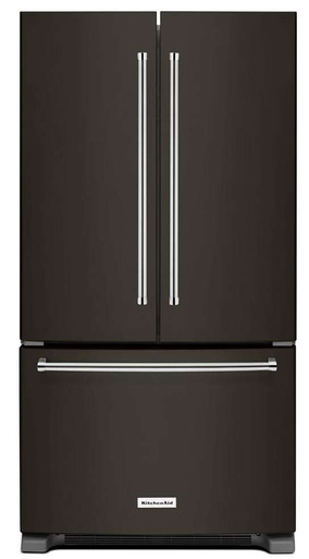 KitchenAid KRFC300EBS 20 cu.ft. 36" Counter-Depth French Door ...