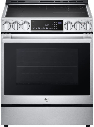 LSIS6338F LG Studio 30" Smart WiFi Enabled Slide-In Induction Range ...