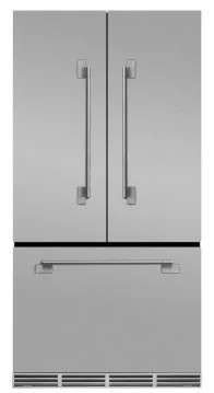 AGA MELFDR23SS 36" Elise French Door Counter Depth Refrigerator ...