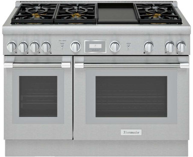 Thermador PRG486WDH 48" Pro Harmony Standard Depth Gas Range with 6 ...