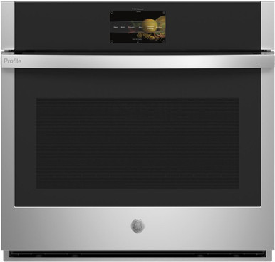 GE Profile PTS9000SNSS 30" Single Wall Oven with Air Fry and True ...
