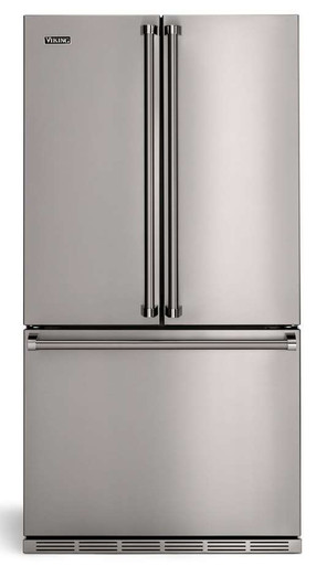 RVFFR336SS Viking 36" Counter Depth French Door Refrigerator ...