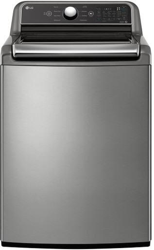 WT7405CV LG 27" 5.3 cu.ft. Mega Capacity Top Load Washer with 4 Way ...