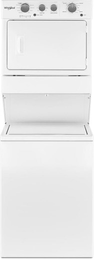 Stackable washer and dryer no agitator store